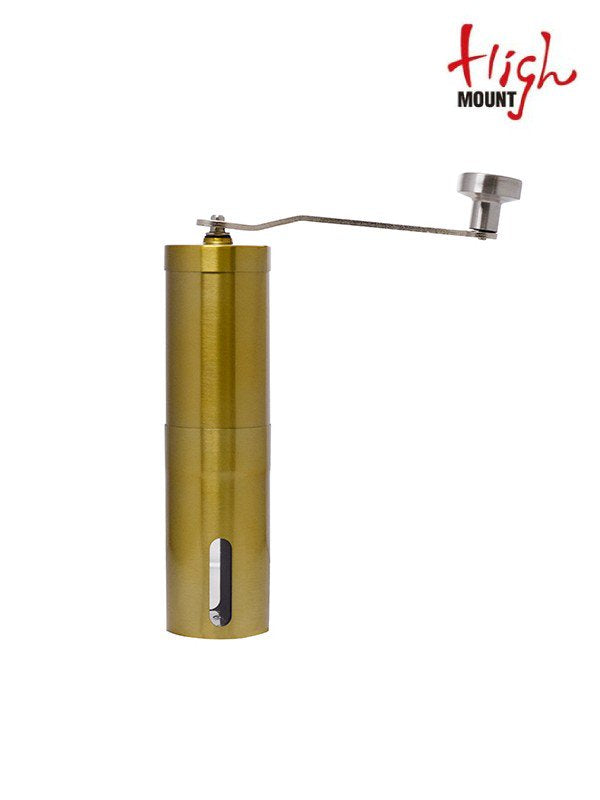 HIGHMOUNT｜コーヒーミル ゴールドカラー3カップ [46176] _ フィールドギア – moderate