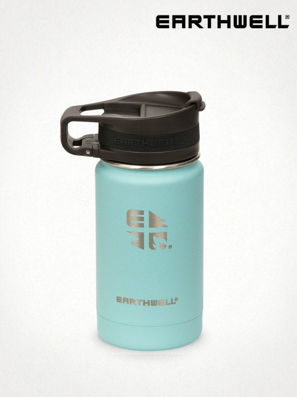 EARTHWELL｜12oz Roaster Loop Cap #Aqua Blue [VJ12-R10L30] _ ボトル容器 – moderate