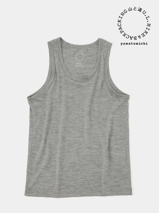 Men's 100% Merino Light Tank #Navy – moderate